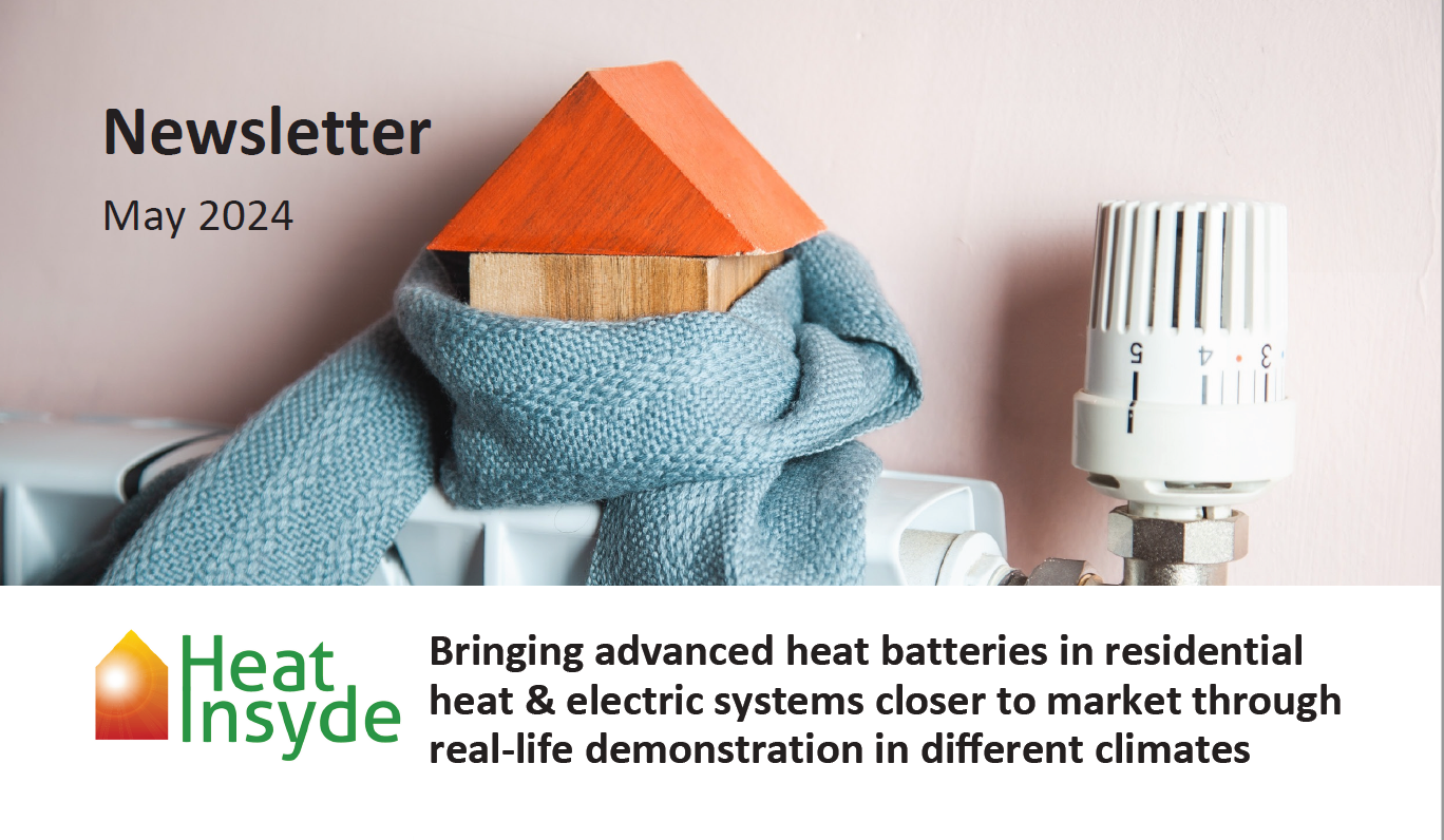 HEAT-INSYDE | Advancing heat batteries for residential heating and ...